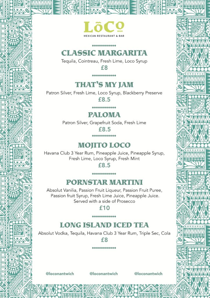 Loco – Mexican Restaurant & Bar | Nantwich